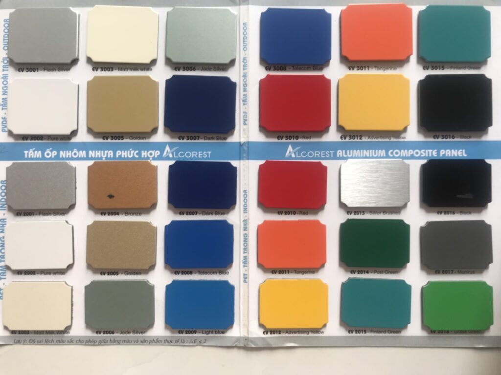 Tấm alu là gì ? bảng giá tấm ốp nhôm nhựa alcorest tại tphcm - Vật Tư ...